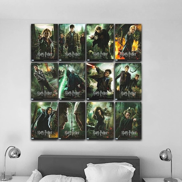 Art | Trends Posters 12 Harry Potter Wizarding World 85x11 Posters ...